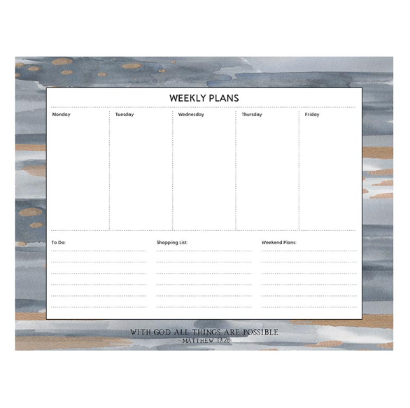 Weekly Planner – With God – Premier Christian Marketplace