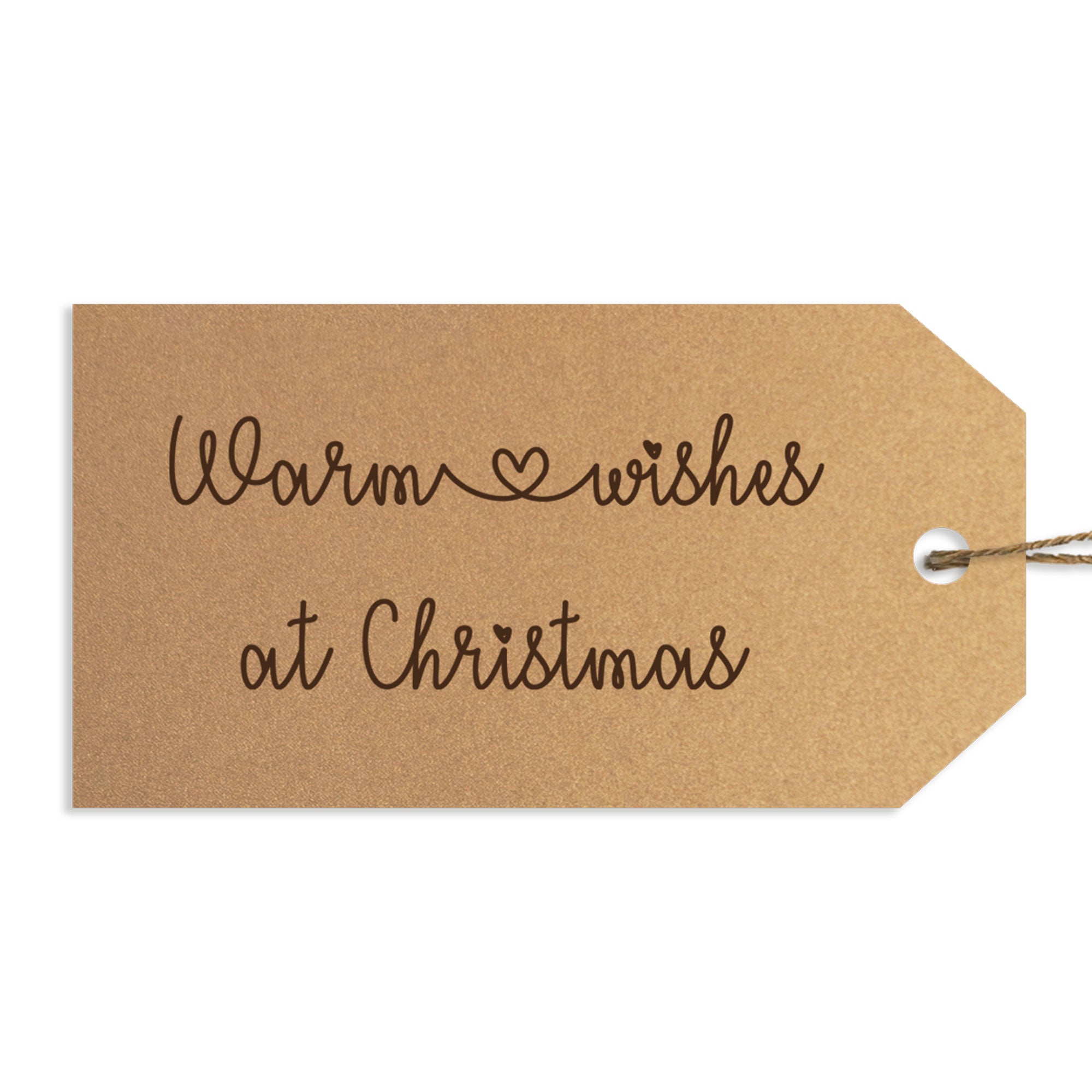 Warm wishes Christmas Gift Tag – Premier Christian Marketplace