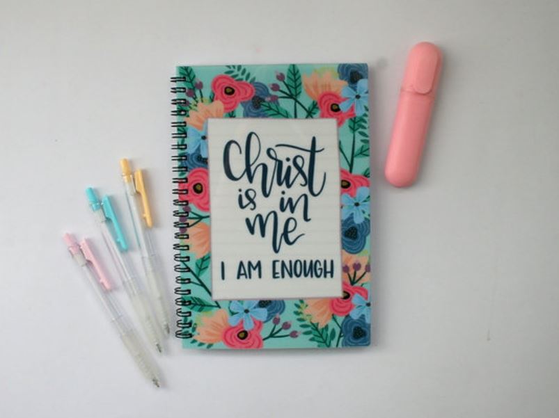 Christ Is In Me A5 Notebook – Premier Christian Marketplace